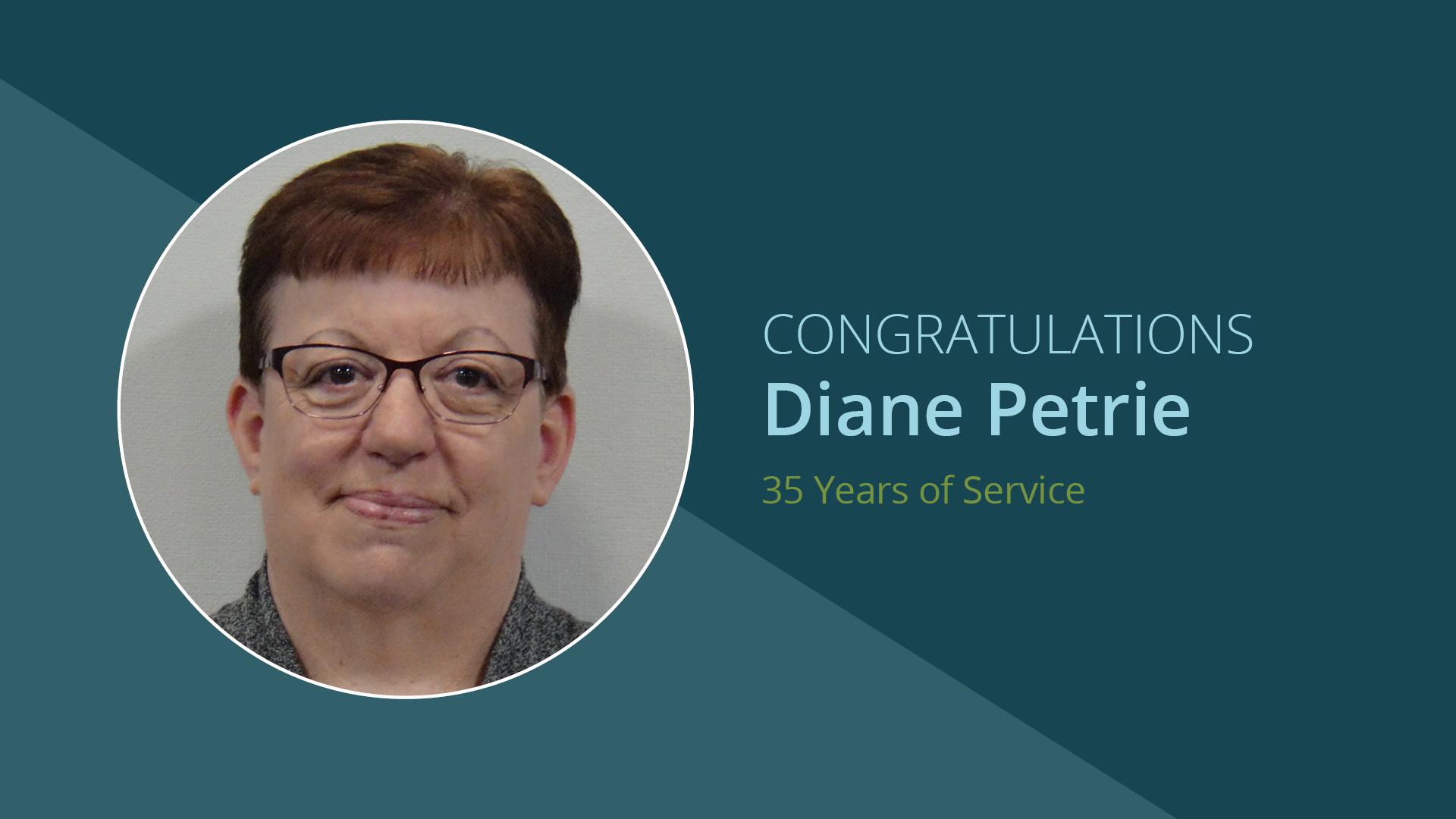 Diane Petrie Celebrated 35 Years of Service - NEBAT