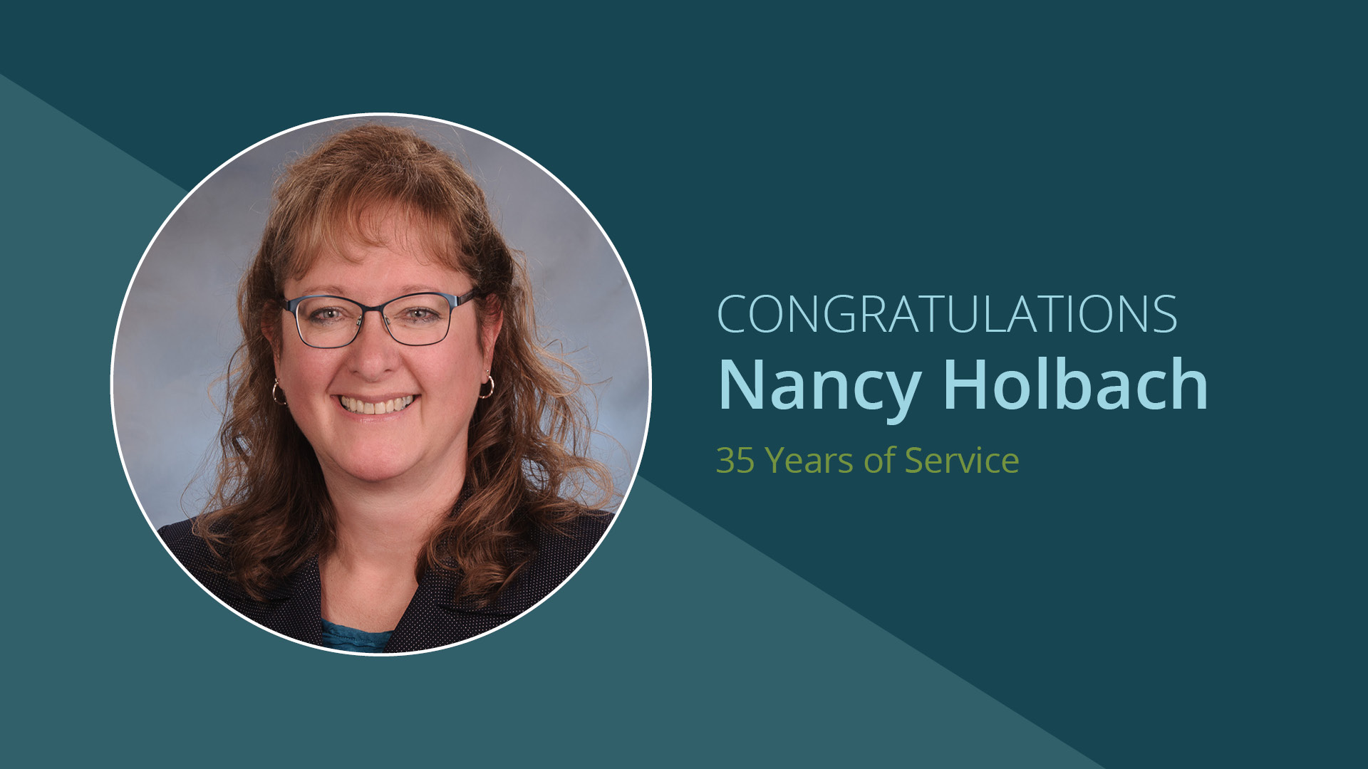 Nancy Holbach Celebrated 35 Years of Service - NEBAT